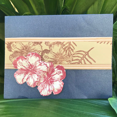 Hibiscus Stamp– Rubber Stamp Plantation